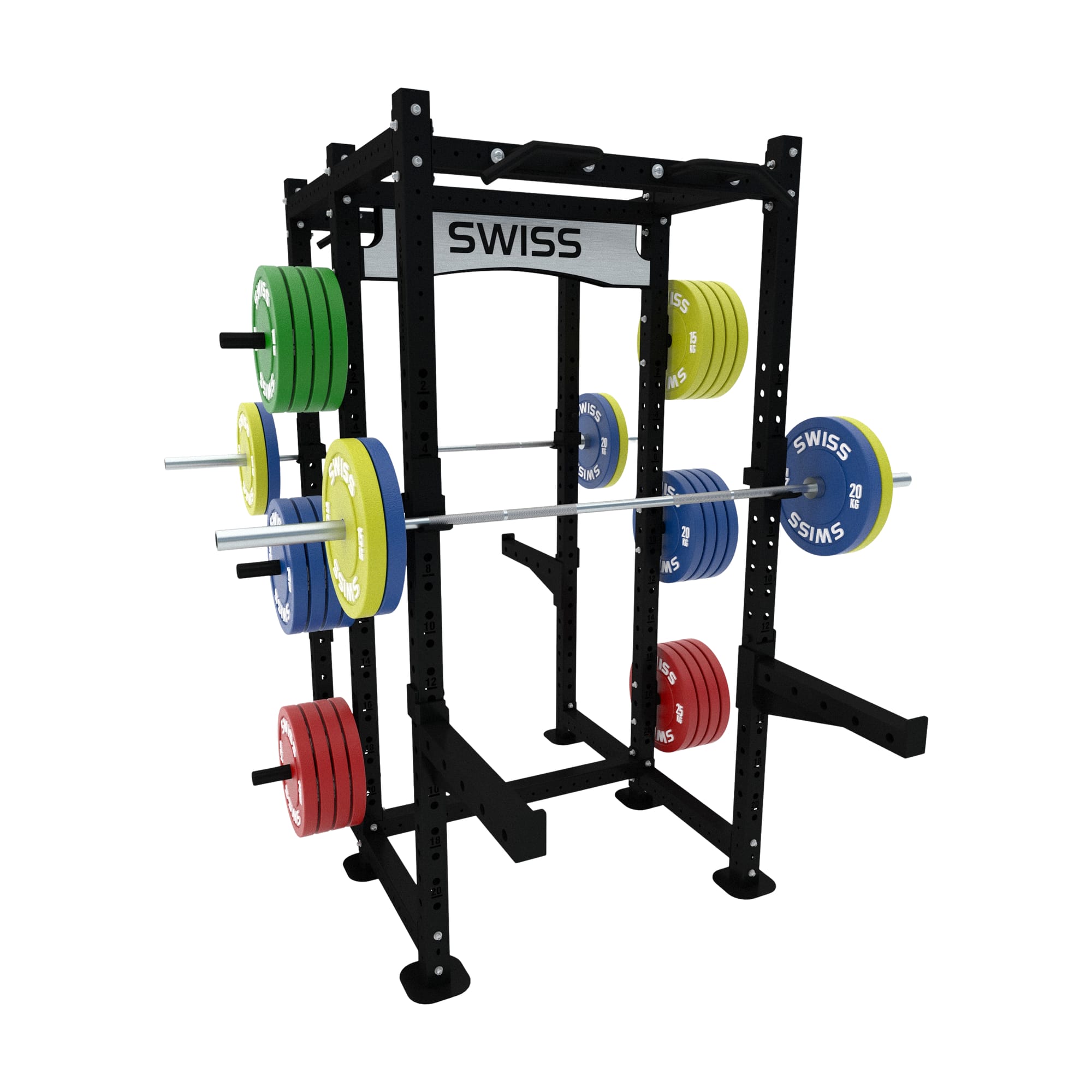 Swiss Double Half Rack - SWISS Barbell